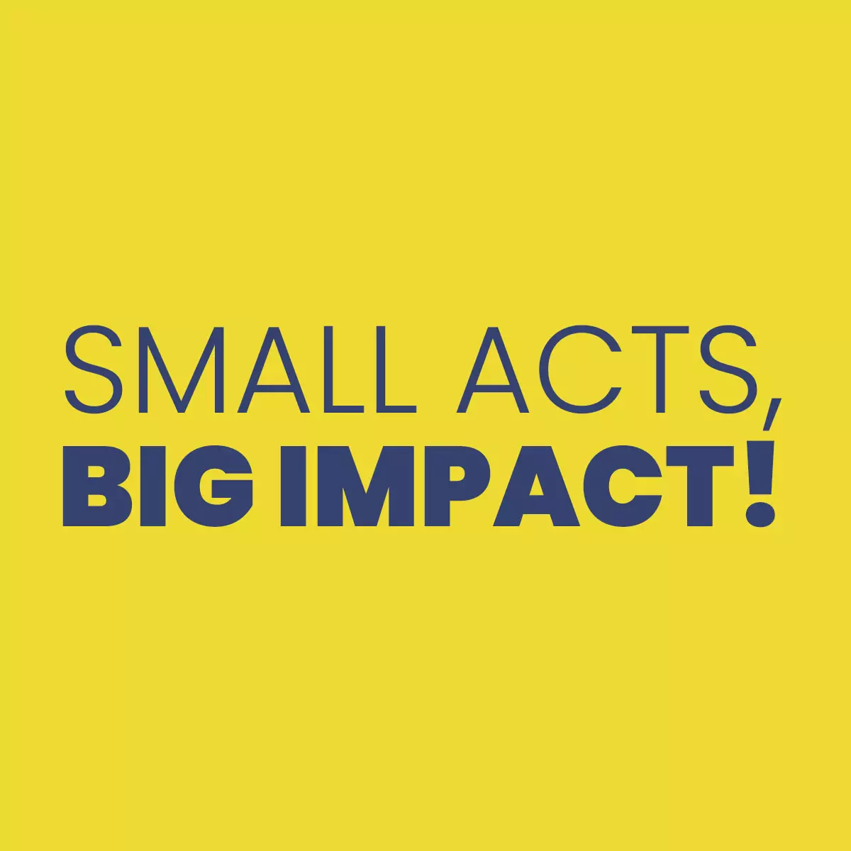 Small Acts, Big Impact | Lighthouse Fostering